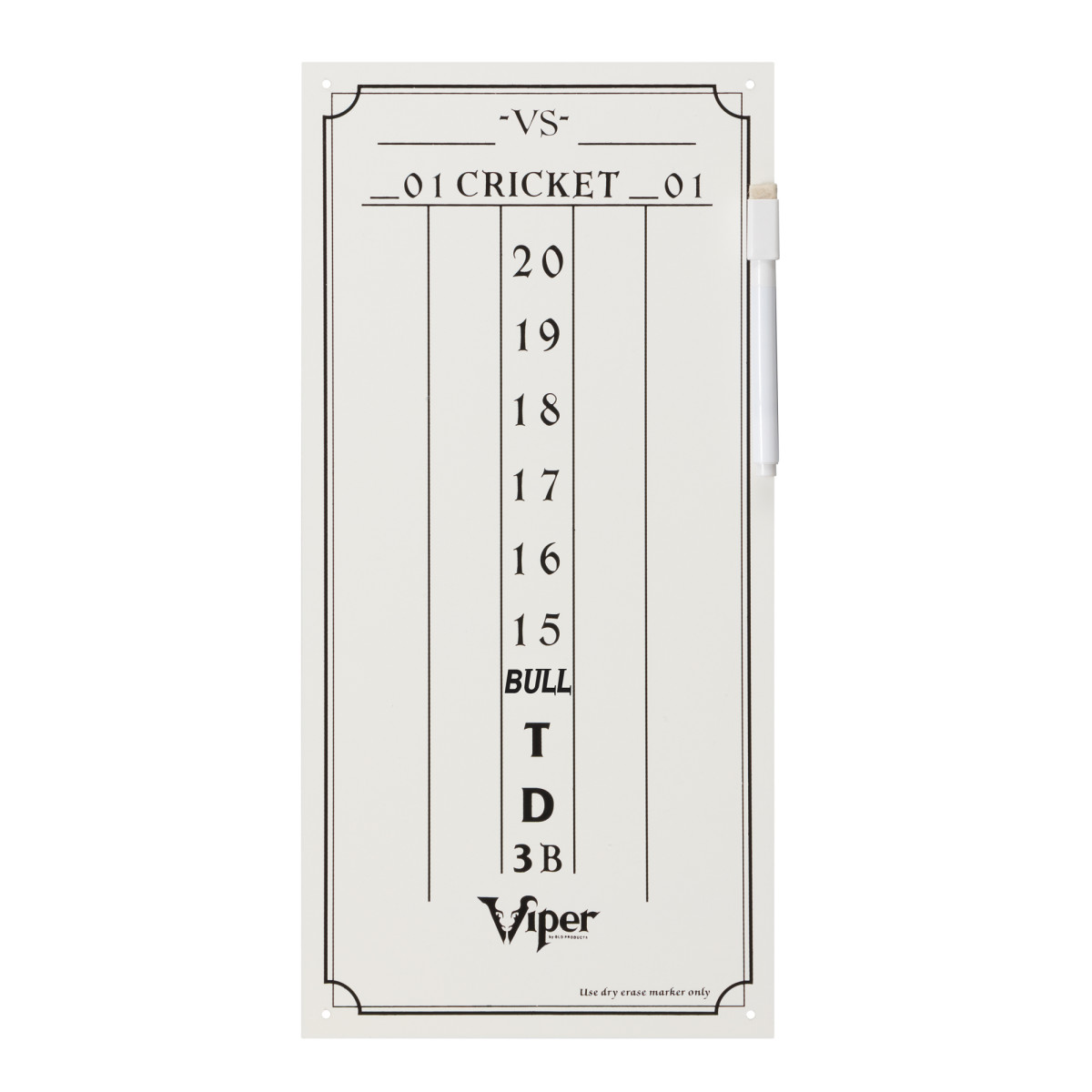 Magnetic Cricket And Dart Scoreboard