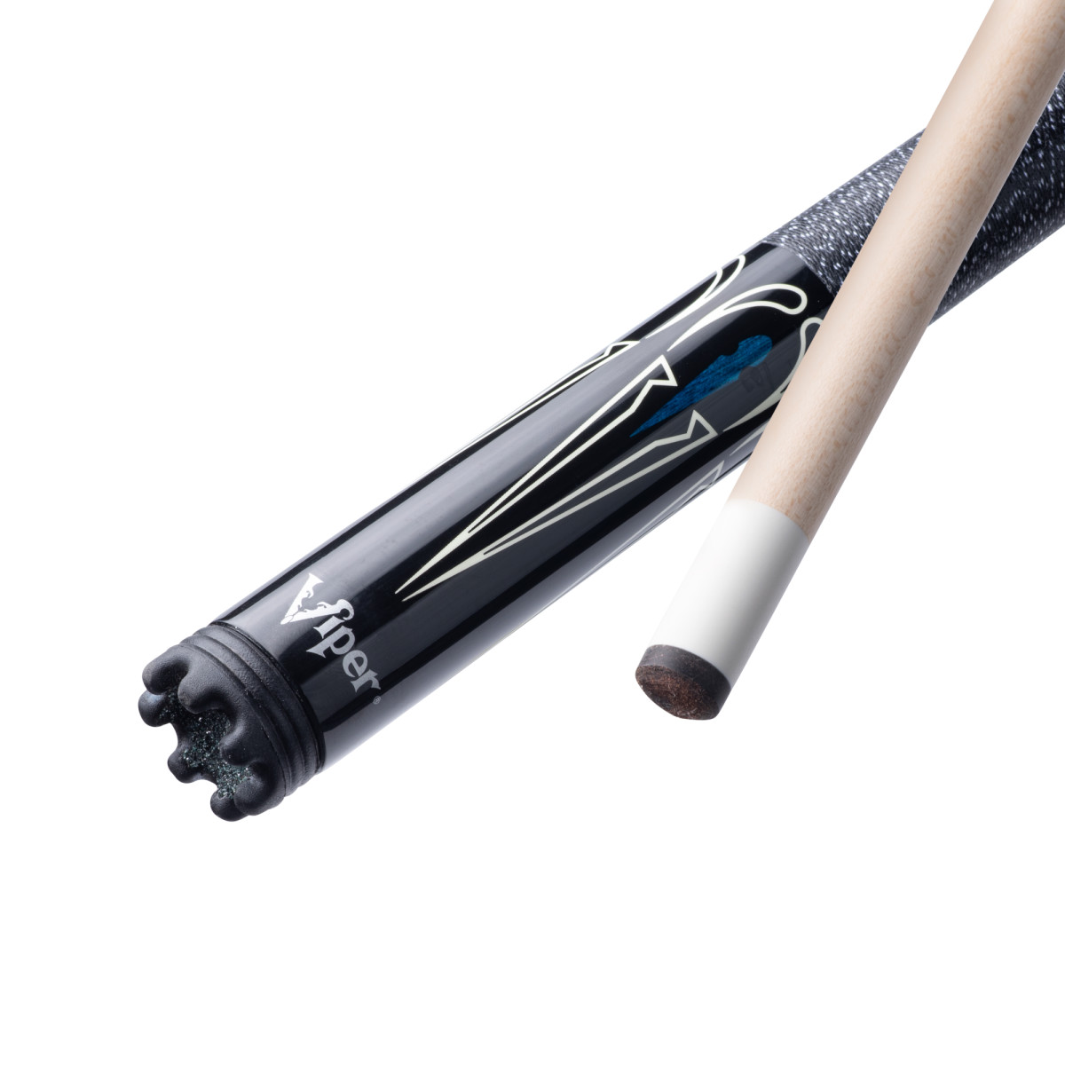 Viper Sinister Black and White Billiard/Pool Cue Stick 21 Ounce