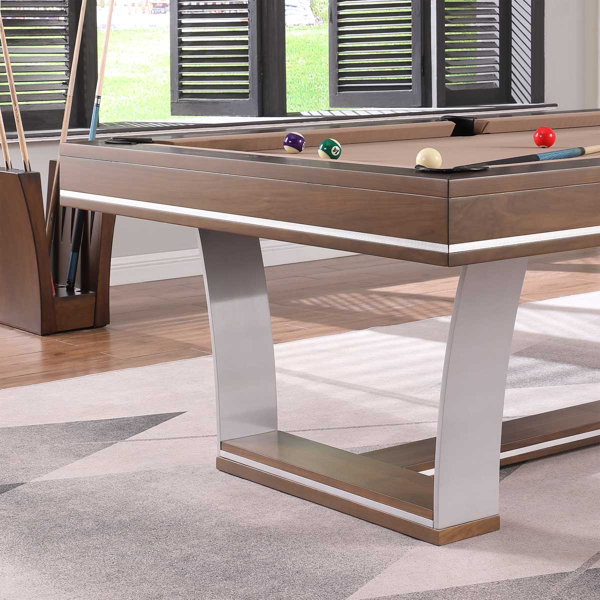 8' Barcelona Slate Pool Table
