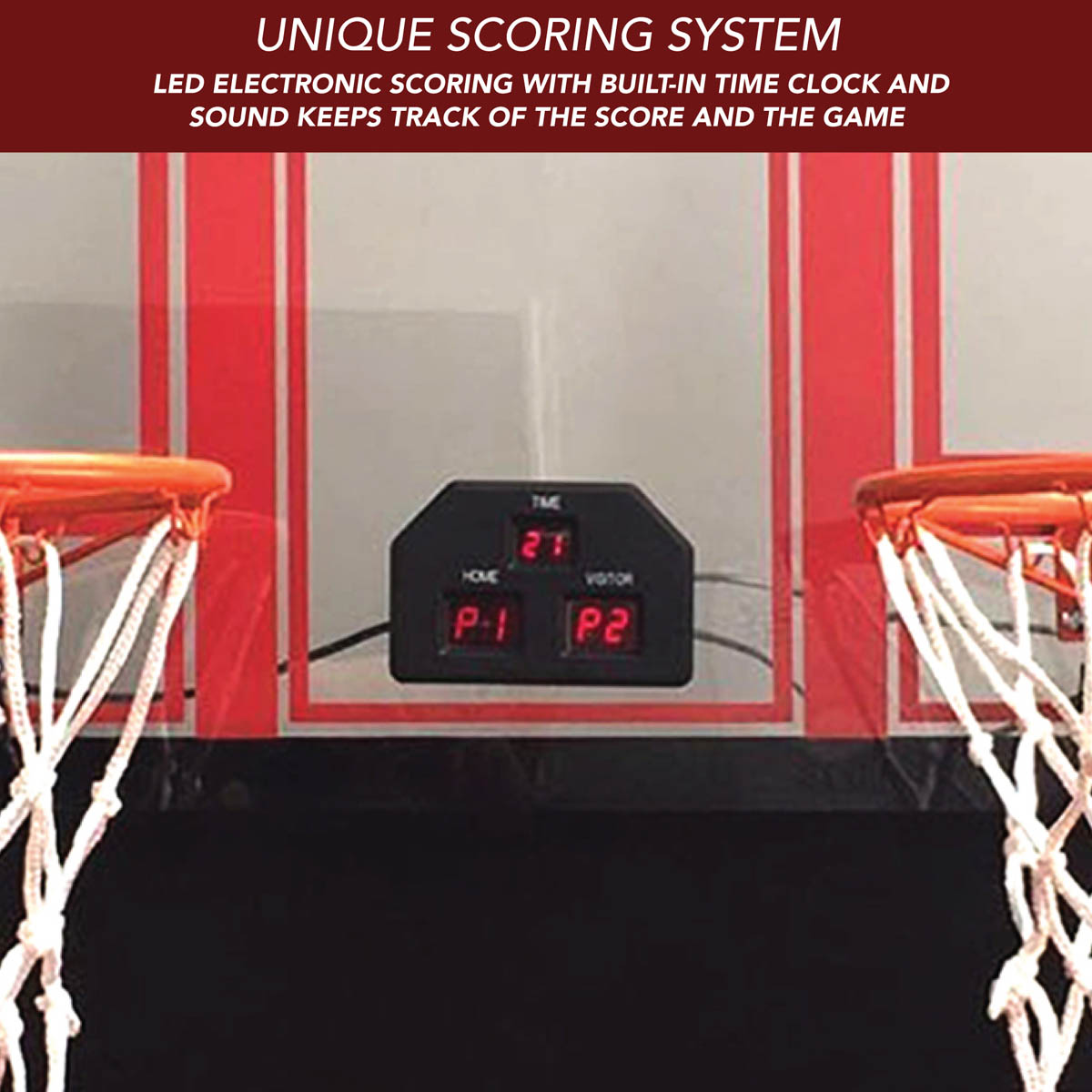 Shot Pro Deluxe Electronic Basketball Game