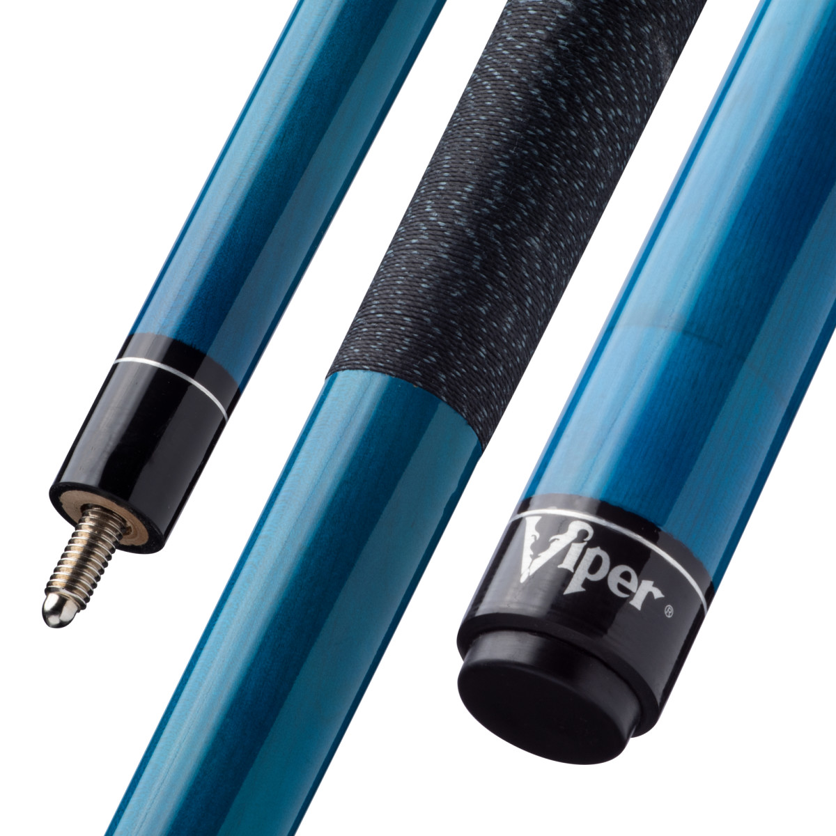 Viper Elite Series Blue Wrapped Billiard/Pool Cue Stick 18 Ounce