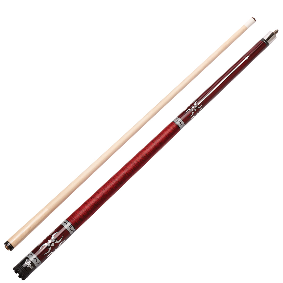 Viper Sinister Red Wrap Billiard/Pool Cue Stick 21 Ounce
